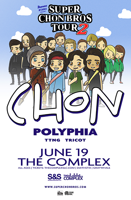 Tickets for CHON - SUPER CHON BROS 2 TOUR in Salt Lake City from The ...