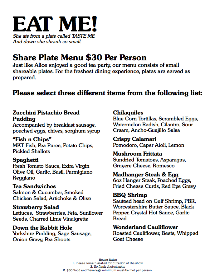 Tickets for Eat Me: A Burlesque Brunch in Houston from ShowClix