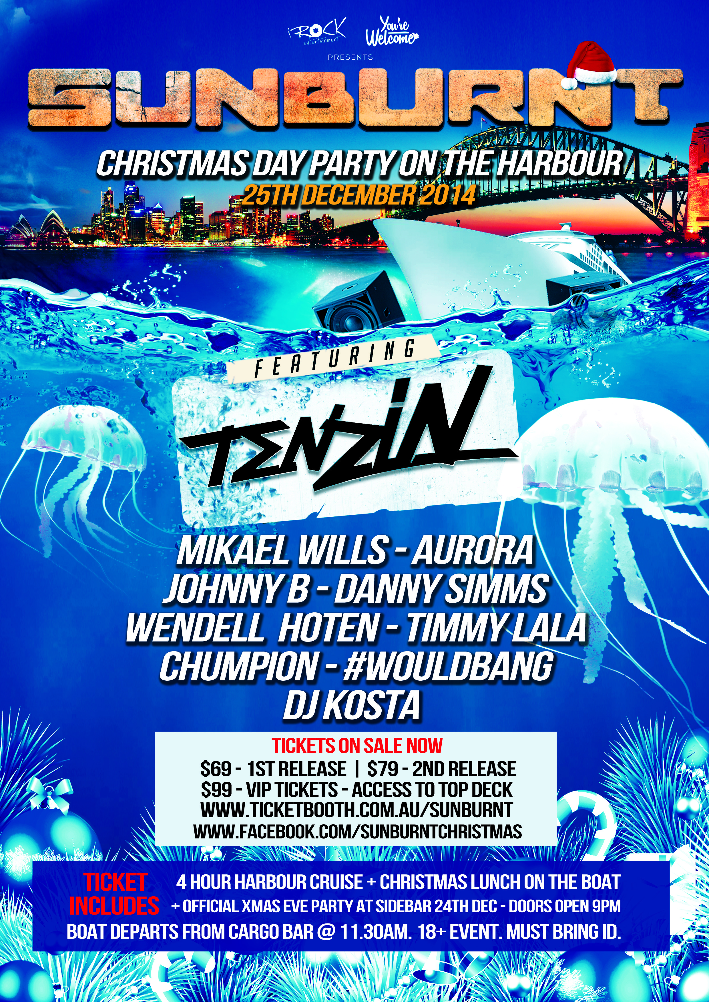 Tickets for Sunburnt Christmas in Sydney from Ticketbooth