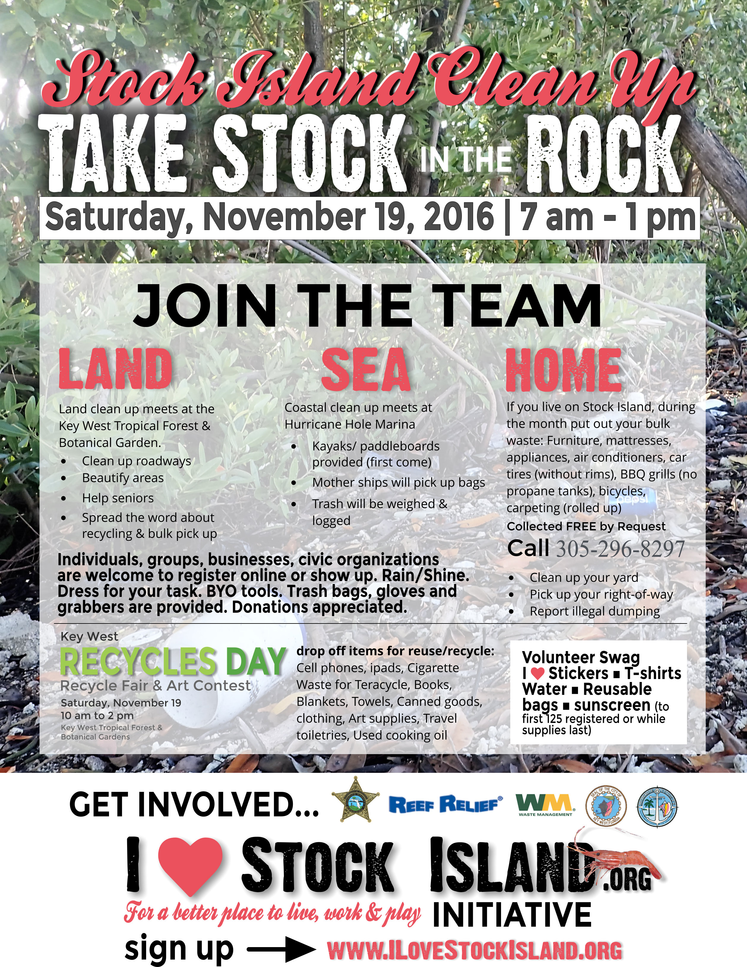 Tickets for Island-wide Cleanup in Key West from ShowClix