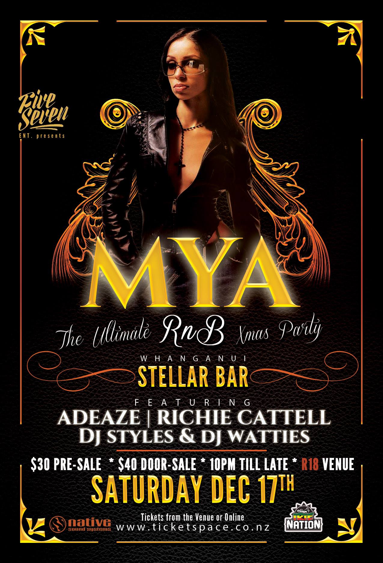 Tickets for MYA - Whanganui in Whanganui from Ticketspace