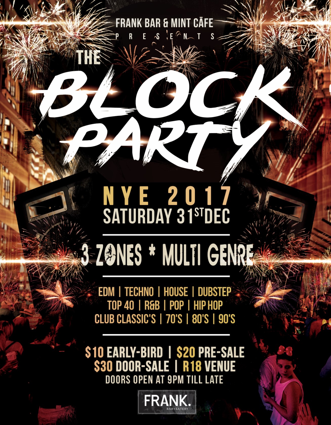 Tickets for THE BLOCK PARTY NYE - Whanganui in Whanganui from Ticketspace