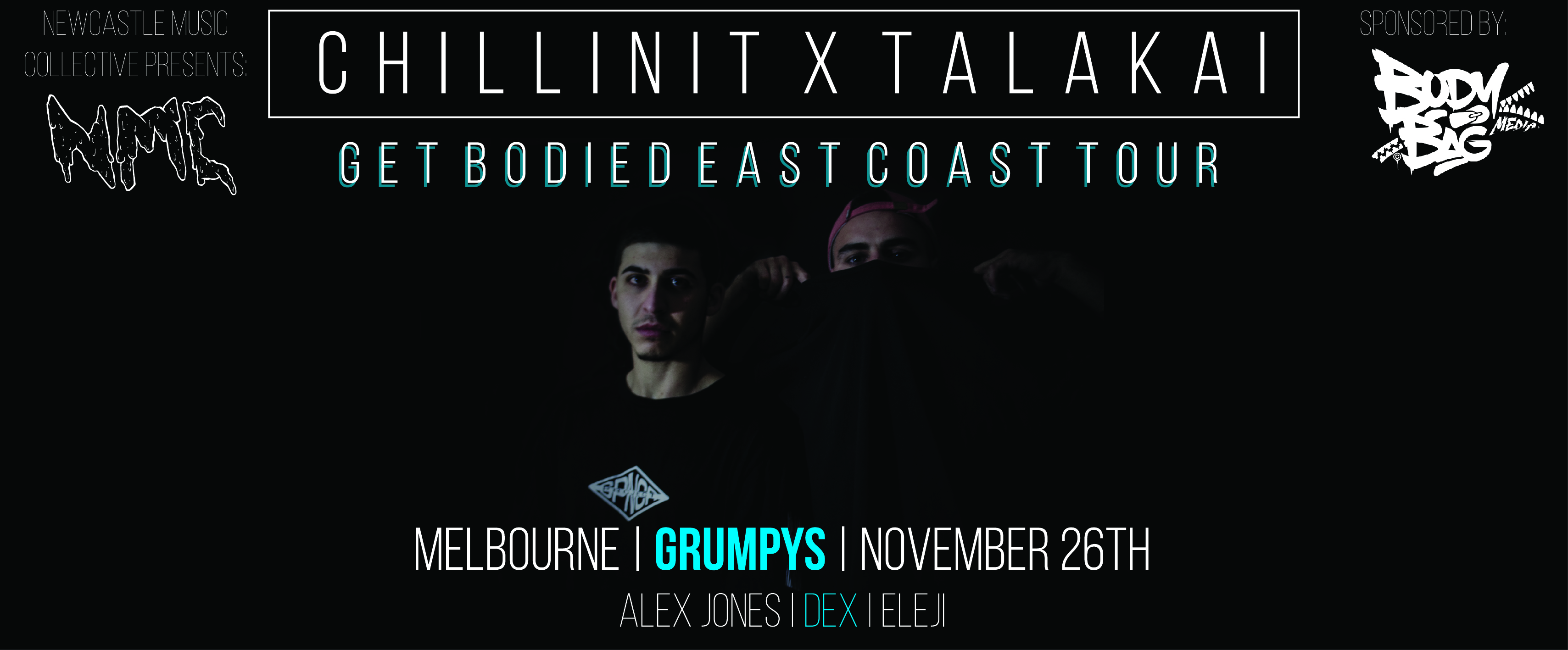 Tickets for Talakai & ChillinIt - Get Bodied | Melbourne in Melbourne ...